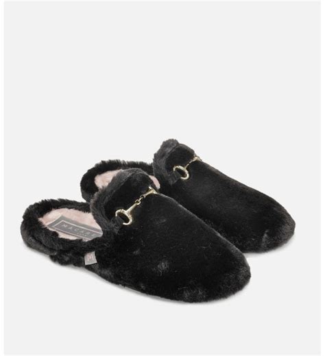 Bottine Aarschot Macarena Anais146 Grosetto Negro Pantoffel Dames Bottine