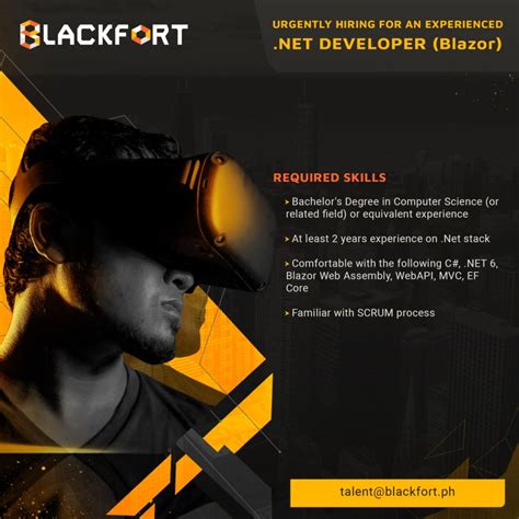 blackfort ph on linkedin hiringnowph blazor dotnetdevelopers