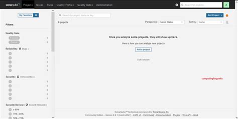 Install Sonarqube On Centos 8 Rocky Linux 8 Computingforgeeks