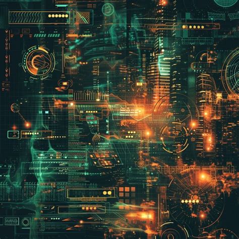 Free Futuristic Circuitry Hub Image Download At Stockcake