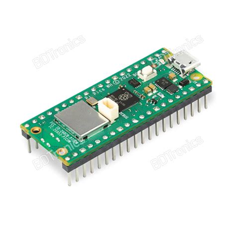 Raspberry Pi Pico Wh With Built In 2 4ghz Wifi Pre Soldered Header Pins Price In Bd