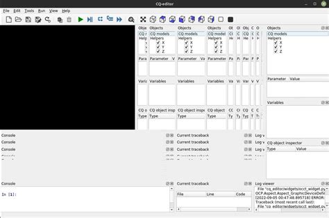Any Idea What Might Be Causing This Graphical Glitch Cadquery Editor 0