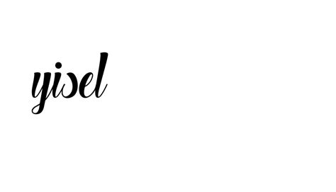 81 Yisel Name Signature Style Ideas Unique Esignature