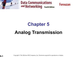 Analog Transmission Ppt
