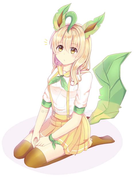 Leafeon Human Version By Rinadesu On DeviantArt Leafeon Human Version By Rinadesu On DeviantArt