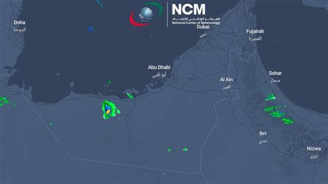 Uae Updated At 2 50 Pm The Rain Radar Monitors The Beginning Of The