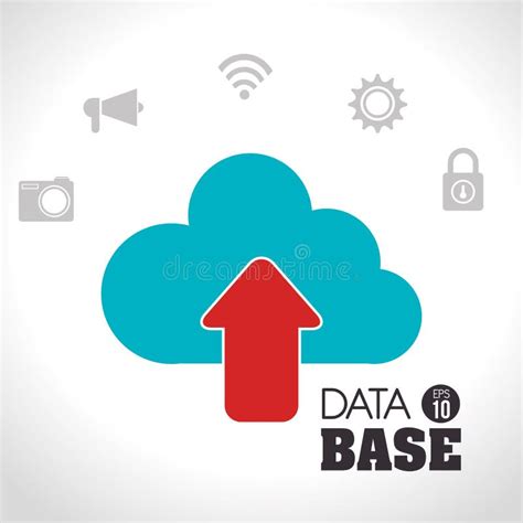 Data Base Design Stock Illustration Illustration Of Digital 67616244