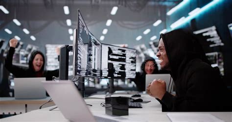 Cyber Pirates Stealing Secure Data Programmer African Hackers