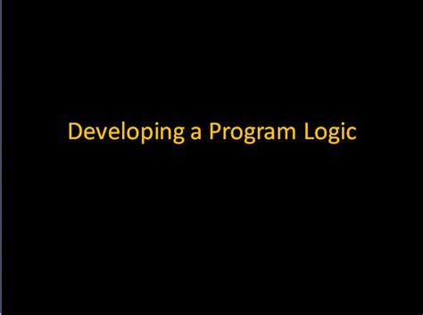 Program Logic Evaluation Toolbox