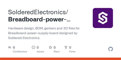 Github Solderedelectronics Breadboard Power Supply Board Hardware