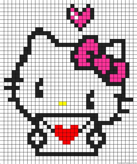 Рисунки по клеточкам для девочек