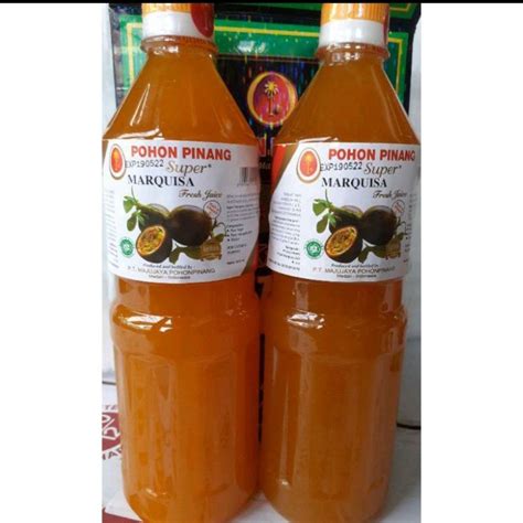 Jual Sirup Markisa Pohon Pinang 1000ml Shopee Indonesia