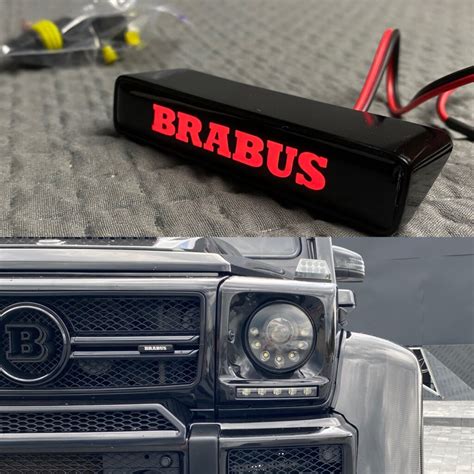 Brabus Badge Mercedes Emblems And Badges Accessories Carbon Fiber