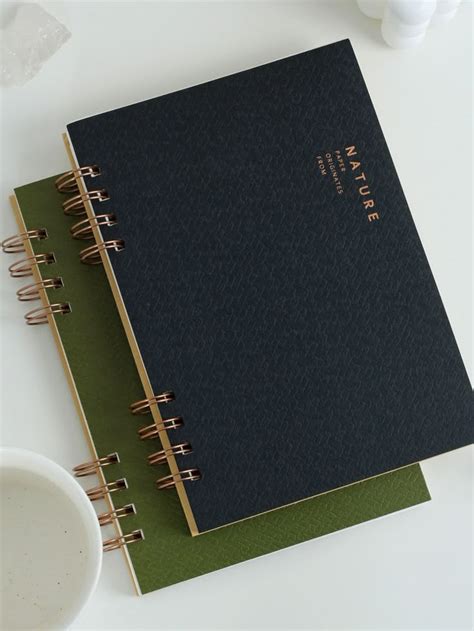 1pc Random Color Binder Loose Leaf Journal