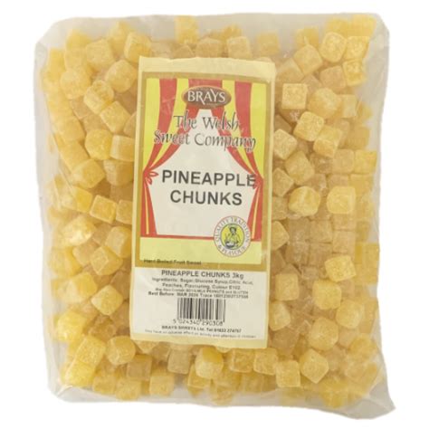 Brays Pineapple Chunks Un Wrapped 2 75kg