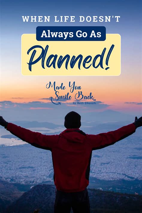 When Life Doesnt Always Go As Planned