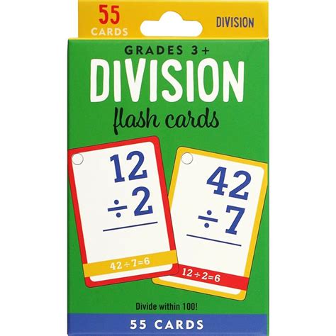 Division Flash Cards Toys And Co