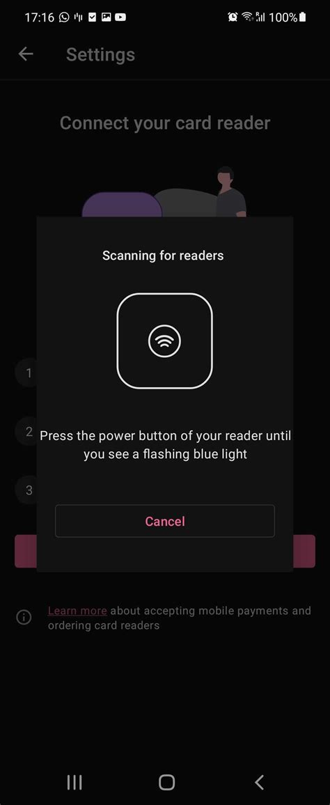 [card present payments] horizontal margins are missing on connect reader flow · issue 4302