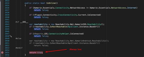 xamarin essentials connectivity is never working on xamarin ios android not forms · issue