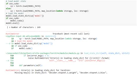 Missing Keys In State Dictionary Issue Mozilla TTS GitHub