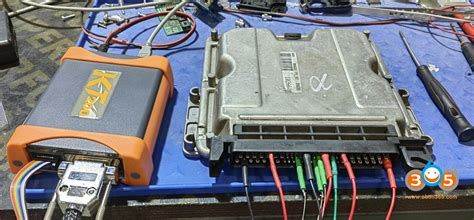 PSA EDC15C2 Bench And Boot Pinouts To KT200 Foxflash OBD2 Diagnostic Tools