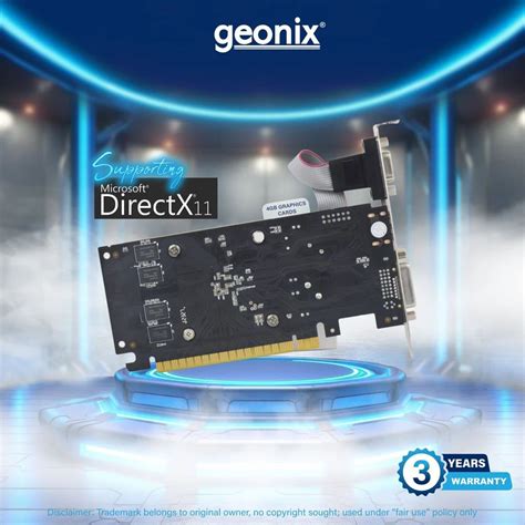 Geonix Geforce Gt 730lp 4gb Ddr3 At Best Price In New Delhi By Geonix International Private