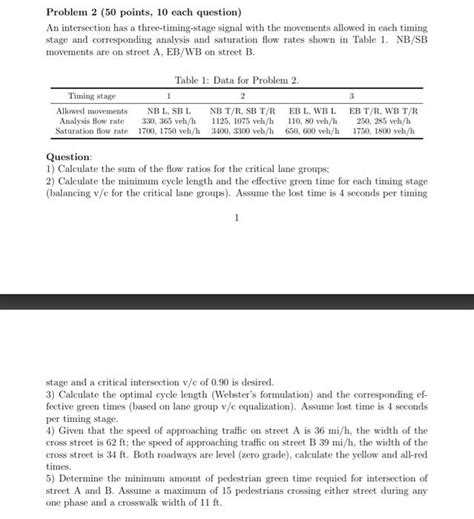 Solved Problem Points Each Question An Chegg Com