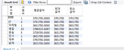 [database] mysql 03 실습 위주