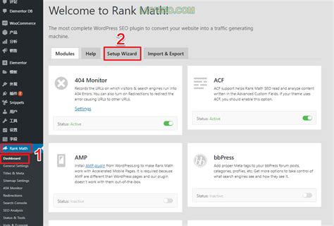 Wordpress外贸网站如何设置rank Math Seo Loyseo