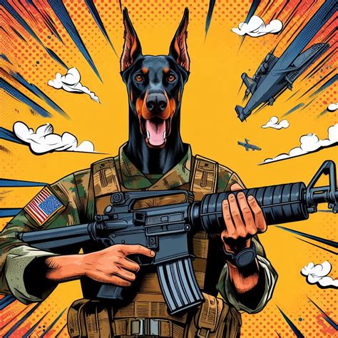 Download Military Uniform Explosion In The Style Of A Comic Royalty