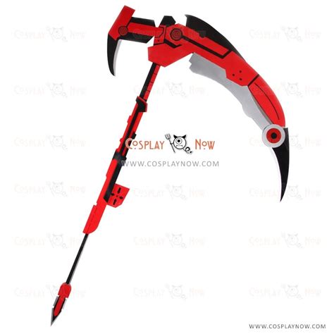 Prop 1196 RWBY Ruby Crescent Rose The High Velocity Sniper Scythe Prop Cosplay Weapon Cosplay Sword