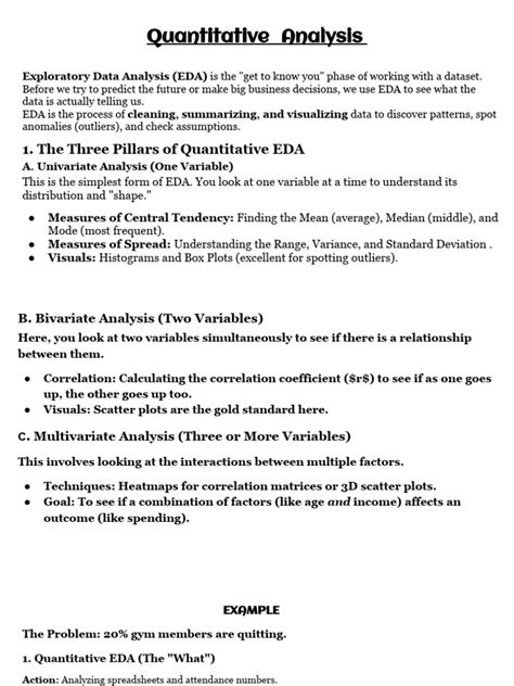 Quantitative Analysis Pdf