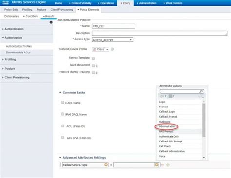 FTD CLI Access With RADIUS Blue Network Security