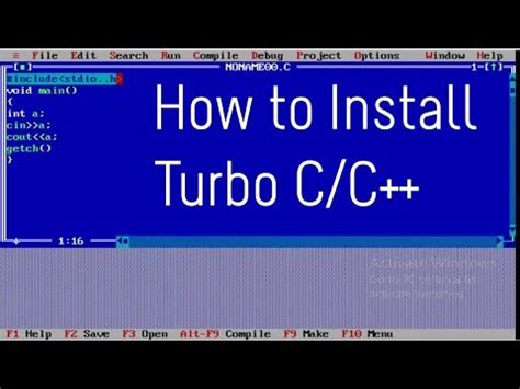 How To Install Turbo C C In Windows 7 8 10 Empower Youth