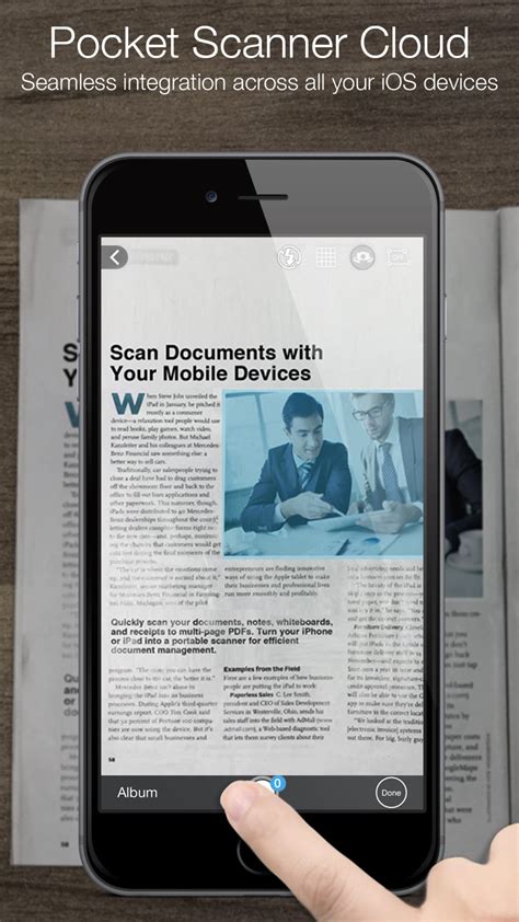 iPhone 용 Pocket Scanner Doc Scanner 다운로드