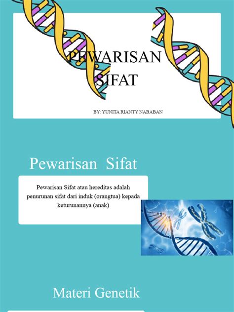 Pertemuan 1 Materi Genetik Dan Struktur Dna Rna Pdf