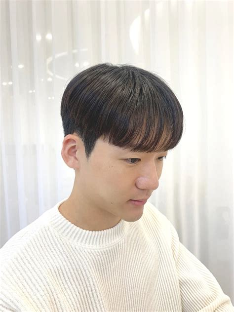 [성수미용실]남자머리 스타일 시스루댄디컷 스타일 시스루댄디펌 남자볼륨매직 네이버 블로그