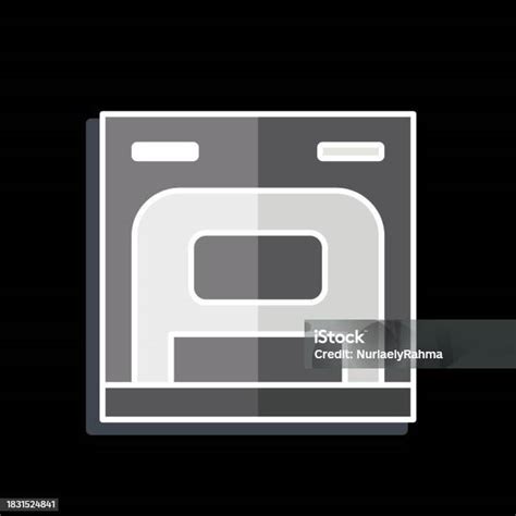 아이콘 금고 극장 그라디언트 기호와 관련이 있습니다 광택 스타일 심플한 디자인 편집 가능 간단한 일러스트레이션 가수에 대한 스톡