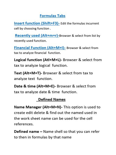 Excel Notes Pdf Microsoft Excel Software Engineering