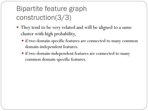 Cross Domain Sentiment Classification Via Spectral Feature Alignment Ppt