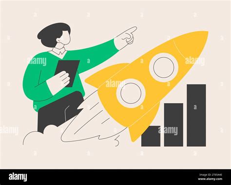 Startup Accelerator Abstract Concept Vector Illustration Stock Vector