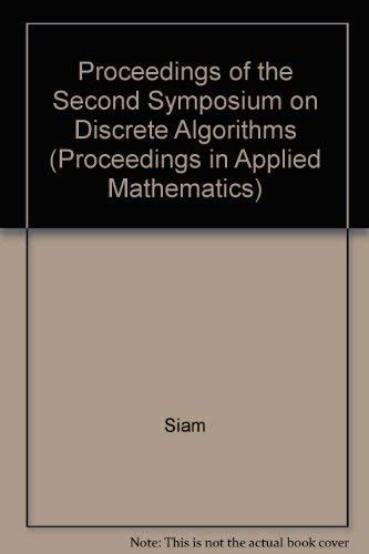 Proceedings Of The Second Annual Acm Siam Symposium On Discrete