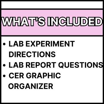 Floating Egg Density Lab Experiment By Cellfies With Cramer TPT