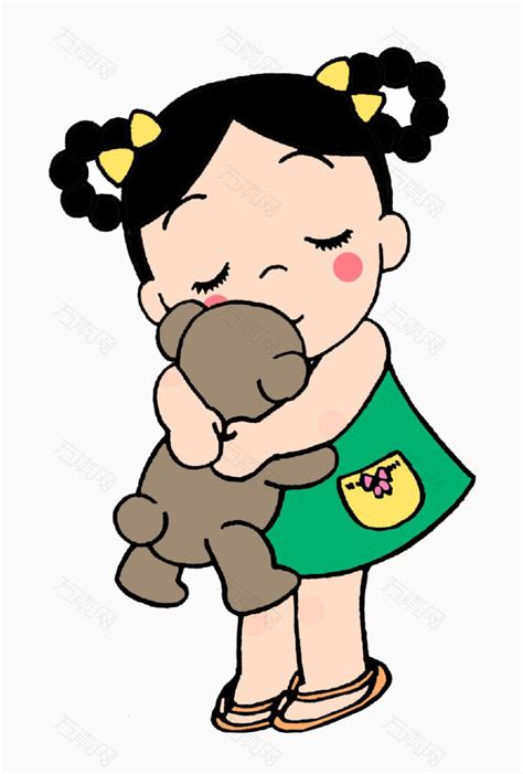 抱小熊小熊熊小熊大山谷图库
