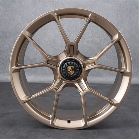 Oem Porsche 992 20 21 Inch Rims Gt3 992044680 Alloy Neodyme Oz1 New
