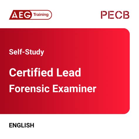 Certified Lead Forensic Examiner Training Exam Certification