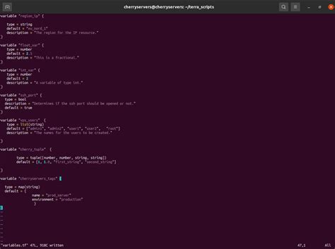 How To Use Variables In Terraform With Examples Cherry Servers