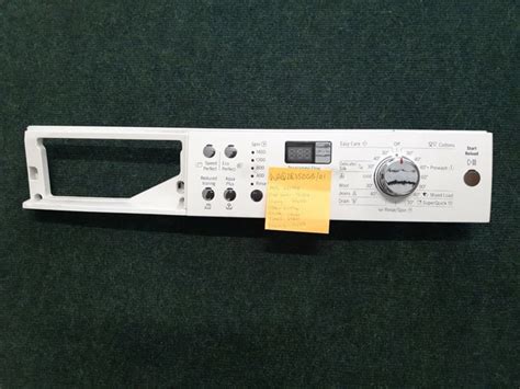 Bosch Washing Machine Panel Facia And Module Assembly Waq28350gb