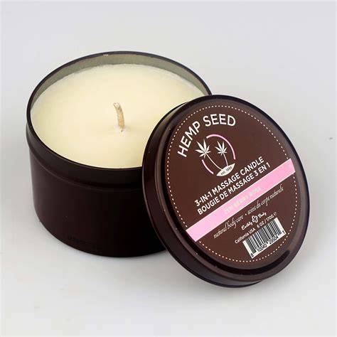 Eb2035 3 In 1 Round Tin Massage Candle 68 Oz Zen Berry Rose Ultra Love Products Ltd