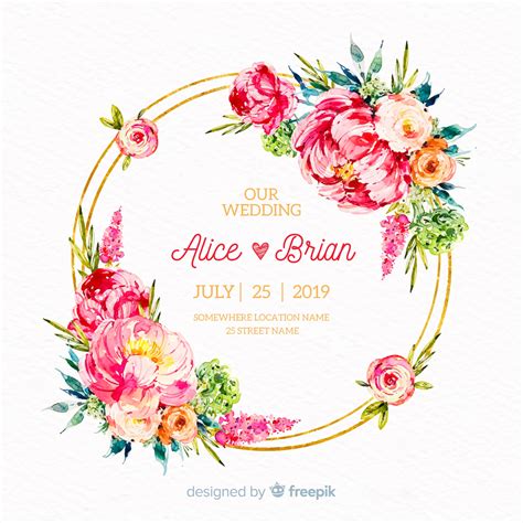 Personalize Your Wedding With Wedding Name Background Designs And Templates